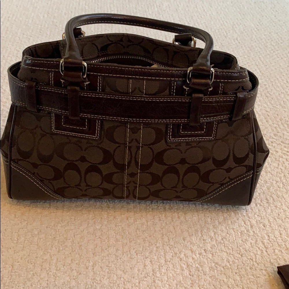 Coach Signature Collection Handbag - Gem